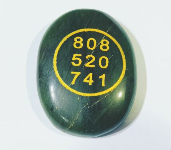 Zibu Symbol Coin Aventurine Certifed & Abhimantrit – Omjaa